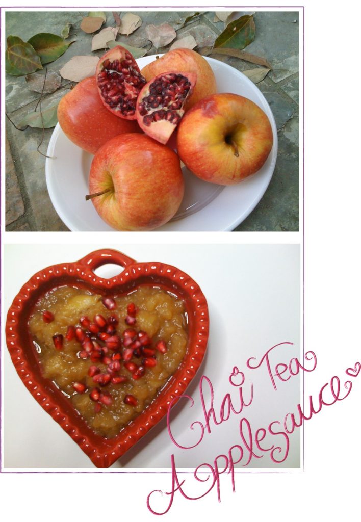 Chai Tea Applesauce - Marla Meridith