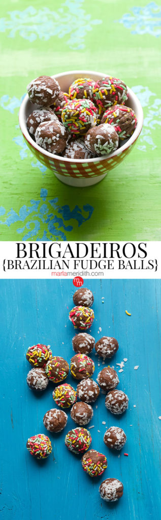 Brigadeiros {Brazilian Fudge Balls} - Marla Meridith